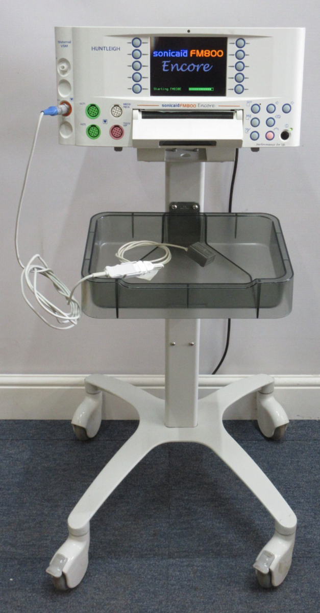 Huntleigh Sonicaid FM830 Encore Fetal Maternal SPO2 Cardiotocography M ...