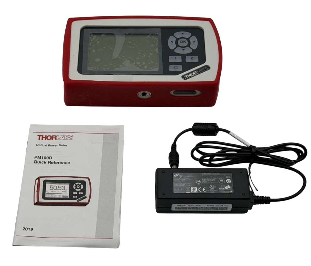 ThorLabs PM100D Digital 4" LCD Compact Optical Power And Energy Meter ...