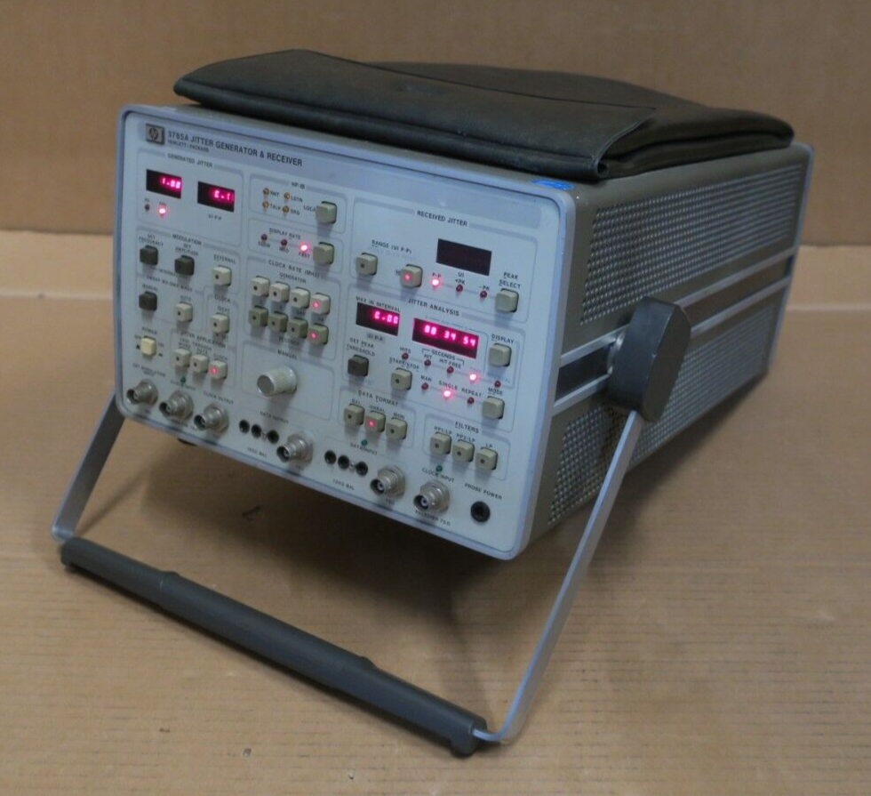 HP Agilent 3785A PCM/TDM Jitter Generator & Receiver 48Hz - 66Hz 220V ...
