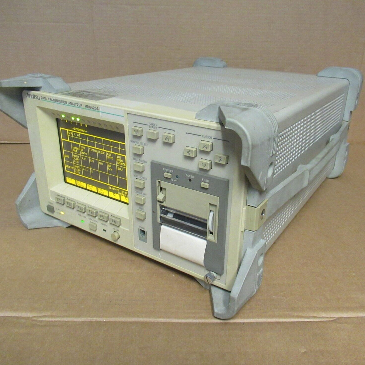 Anritsu MD6420A Data Transmission Analyzer 50 bit/s-10Mbit/s 2x Interf ...