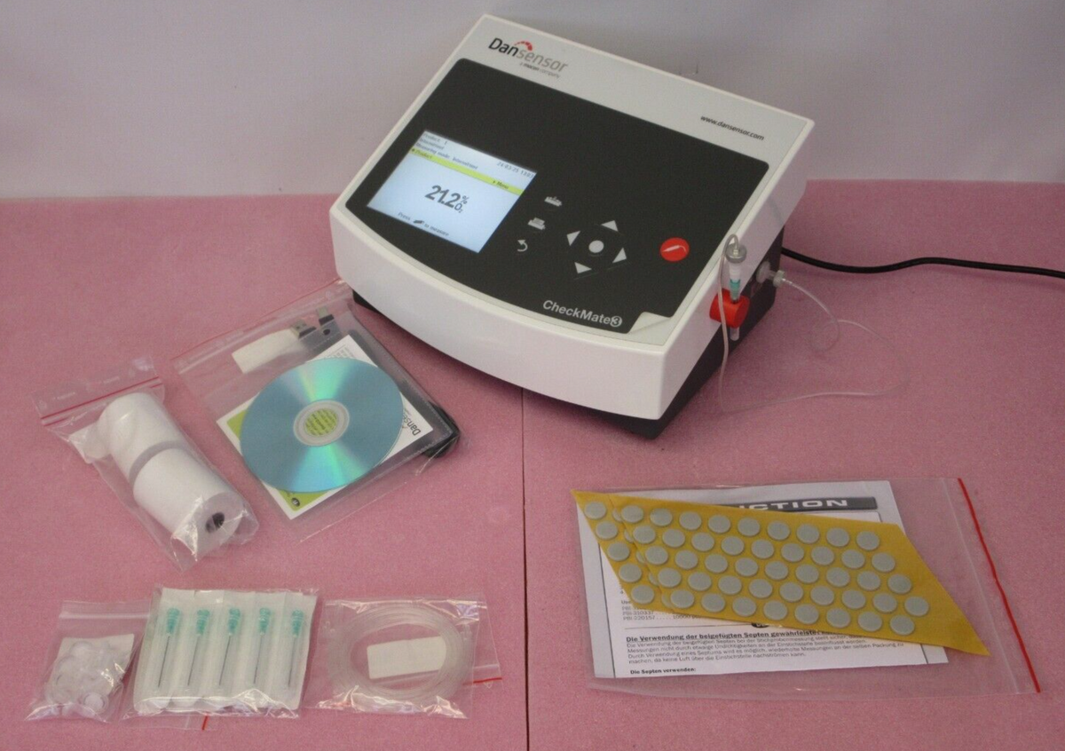 Mocon Dansensor Checkmate 3 Gas Analyser O2 (Zr) Zirconia With Printer ...