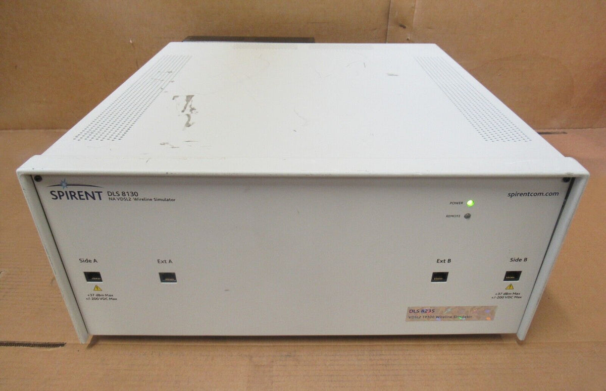 Spirent DLS8235 NA VDSL2 Wireline Simulator Part Of 8130 System – SaveOnKit
