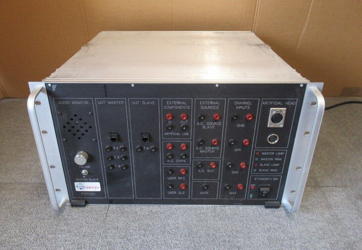Genesys PSTN21-FXS PSTN21 PRD0054 Telecom Testing System Equipment ...